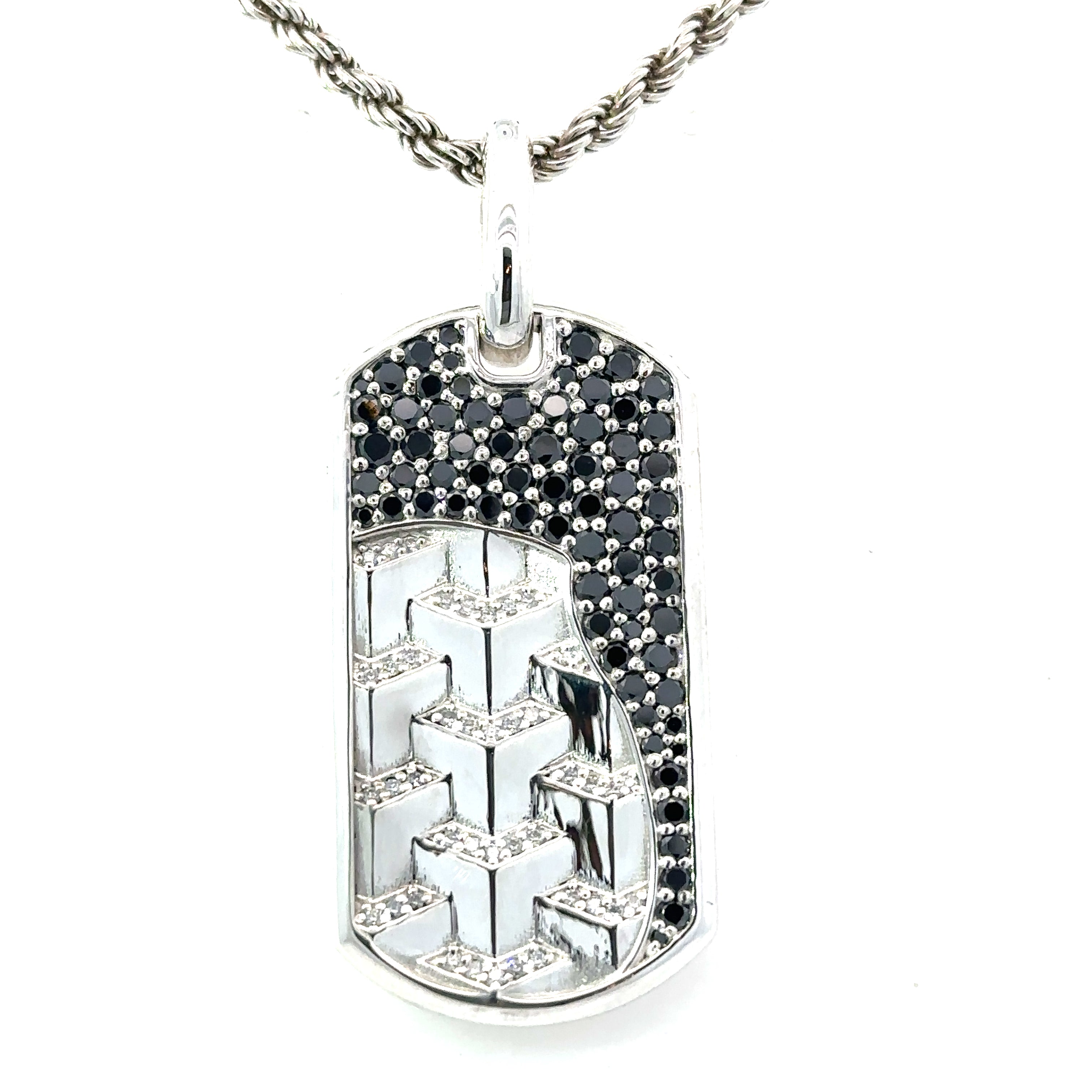 Sterling Silver Vice Pendant – Caleesi Designs